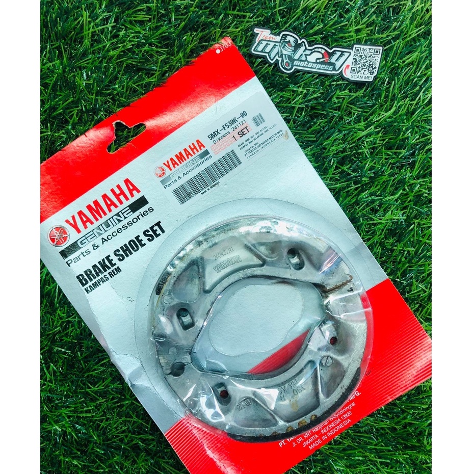 YAMAHA GENUINE BRAKE SHOE FOR MIO SPORTY/AEROX /MIO 125 M3 (5MX-F530K ...