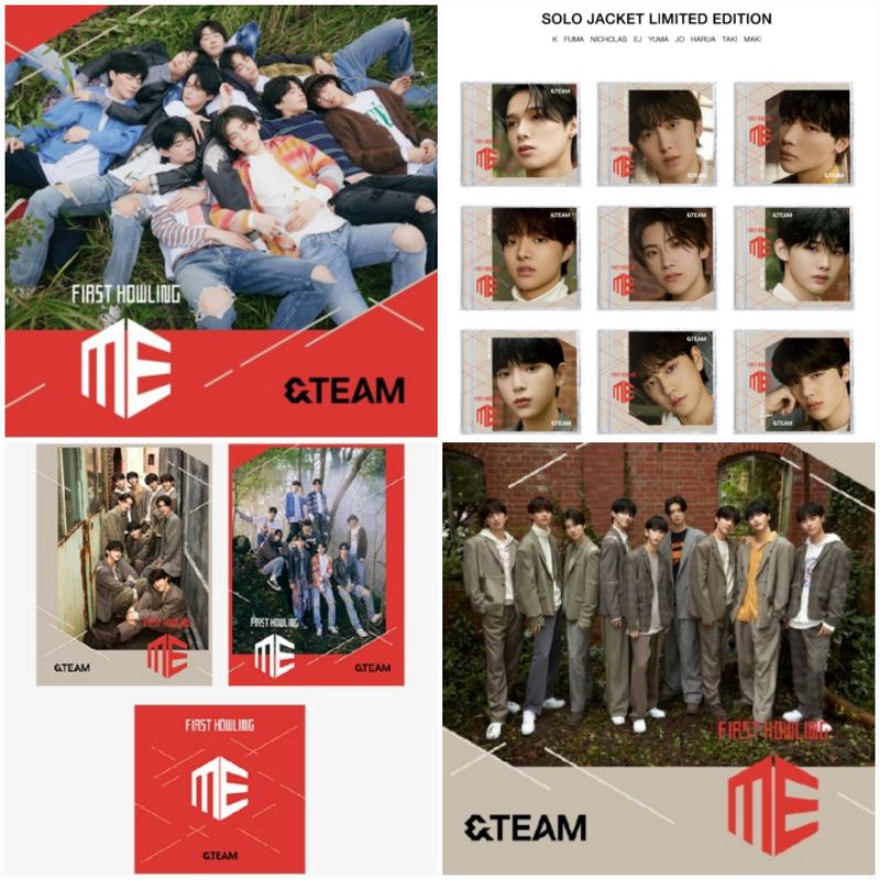 &TEAM First Howling : ME Japan 1st Single Onhand and ready to ship ...