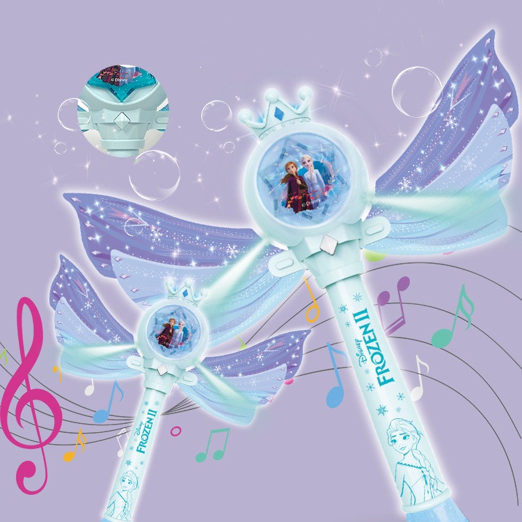 Frozen Bubble Wand Sophia Magic Stick Bubble Machine Toy Fairy Girls ...