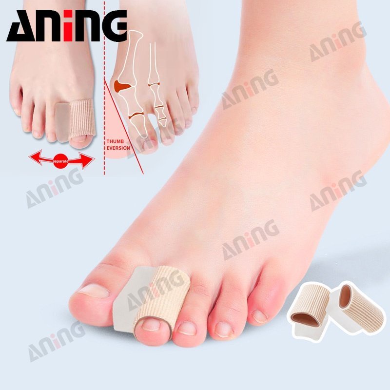 Big Toe Straightener Support Thumb Protector Gel Foot Finger Separator ...