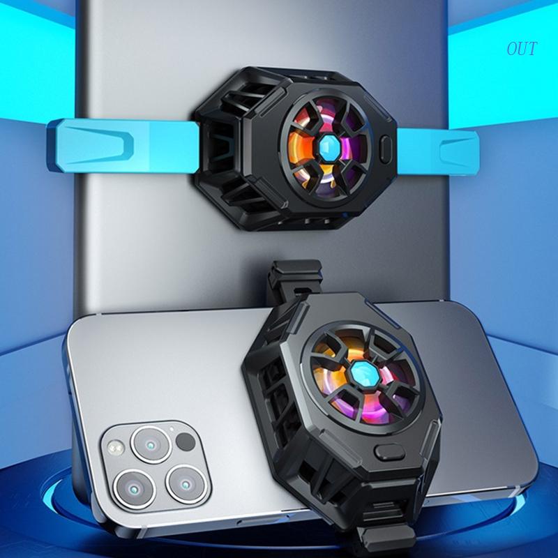 OUT Fast Cooling Semiconductor Cellphone Pad Tab Radiator with Fan for ...