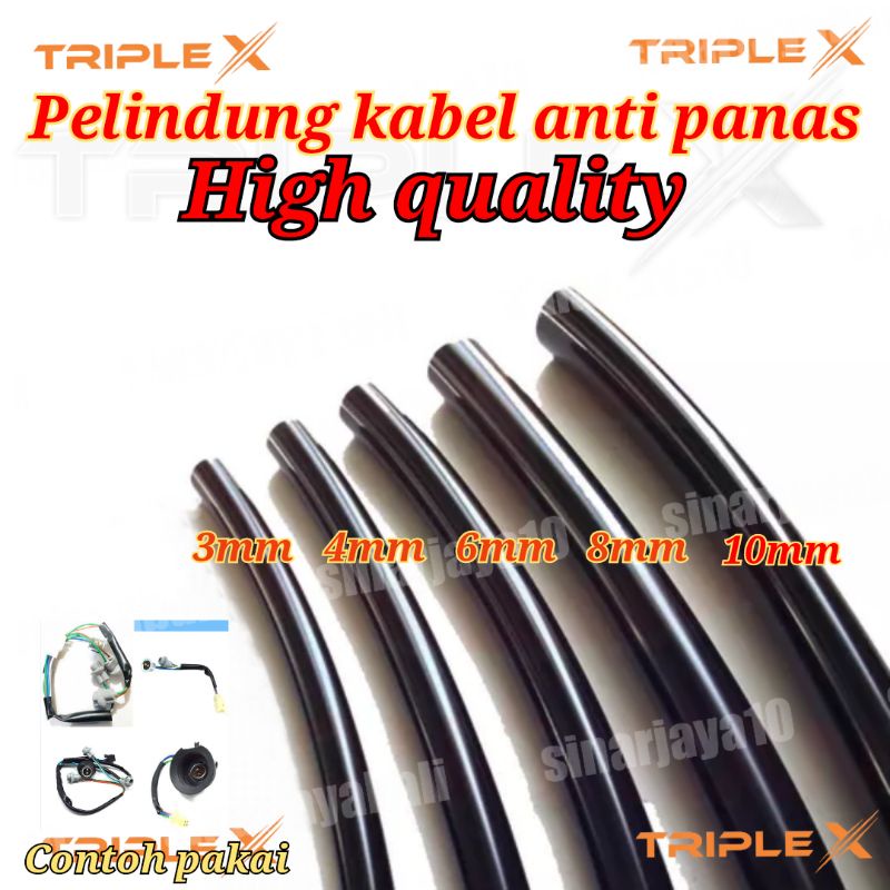 Cable wrap hose, anti-heat cable sleeve, pvc tube, rubber cable ...