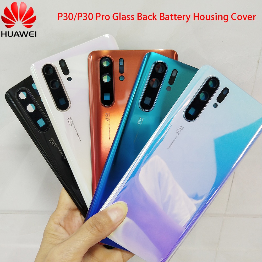 Huawei P30 Pro Battery Cover Rear Glass Door Housing Huawei P30Pro Back Cover For P 30 Panel ...