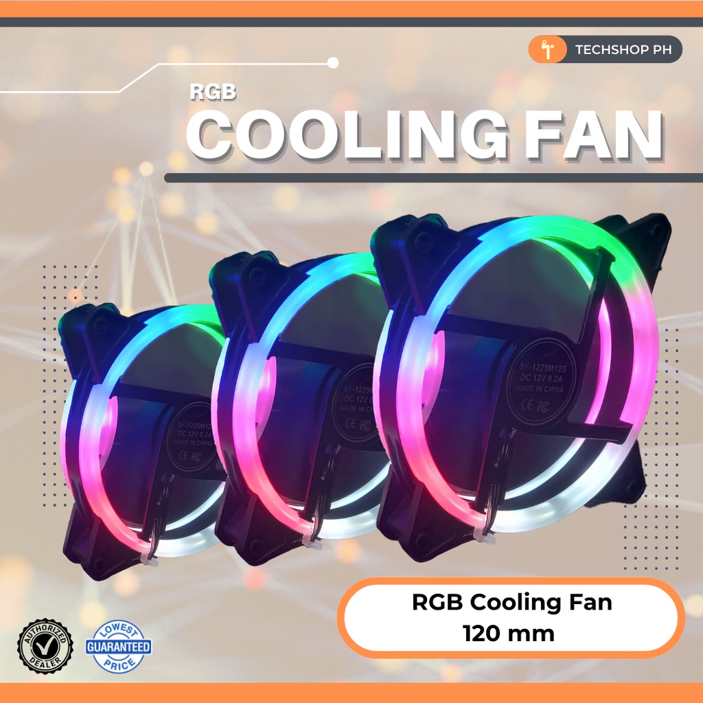 RGB Silent Cooling Fan 120 mm | NEW | | Shopee Philippines