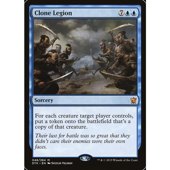 Magic The Gathering | Clone Legion | Shopee Philippines