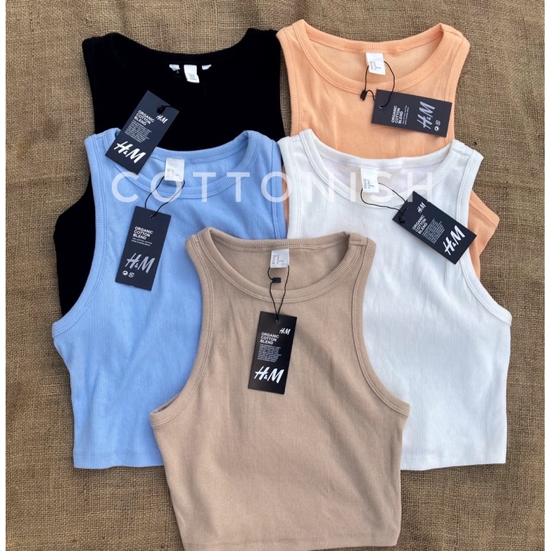 H&M Plain Basic Halter Top for Women | Shopee Philippines
