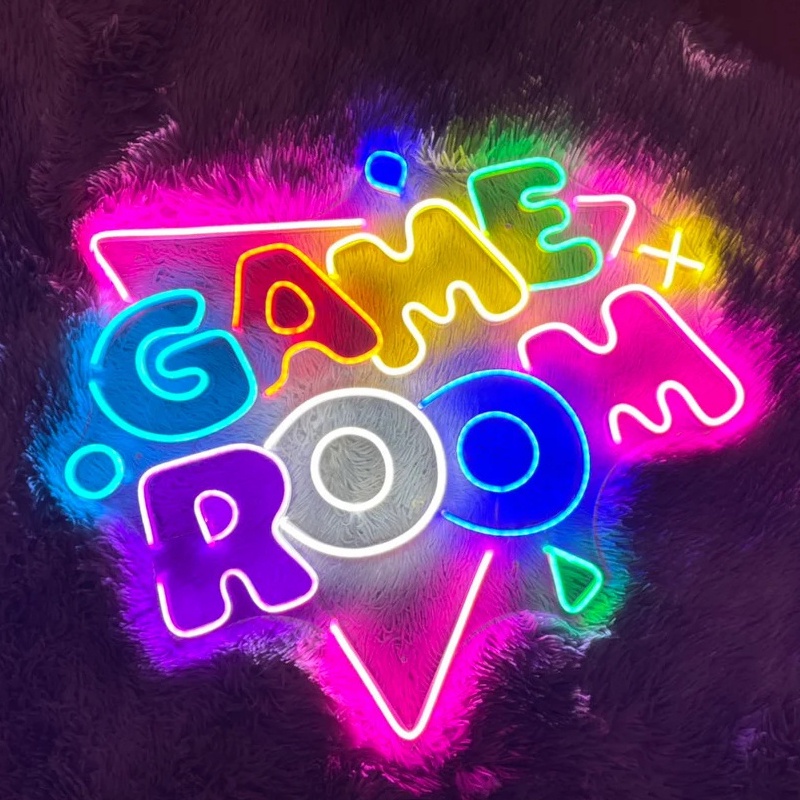 Gameroom Led Sign, Gameroom Led Sign, Wall Decor, Gameroom Neon Sign ...