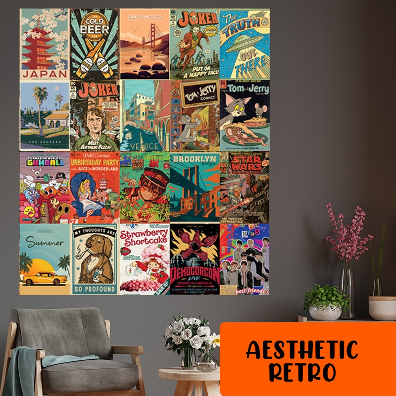 (10pcs Posters) Aesthetic Wall Posters | Contents of 10 Posters ...