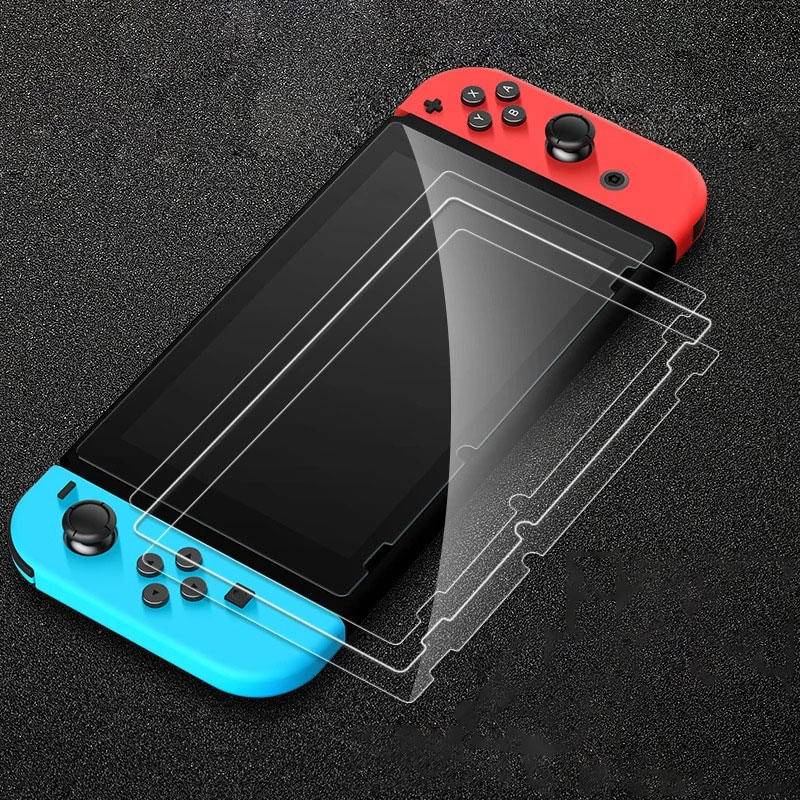 Nintendo SwitchLite SwitchOled 2Pcs HD Clear Tempered Glass Film For Nintendo Switch Lite Oled 5 ...