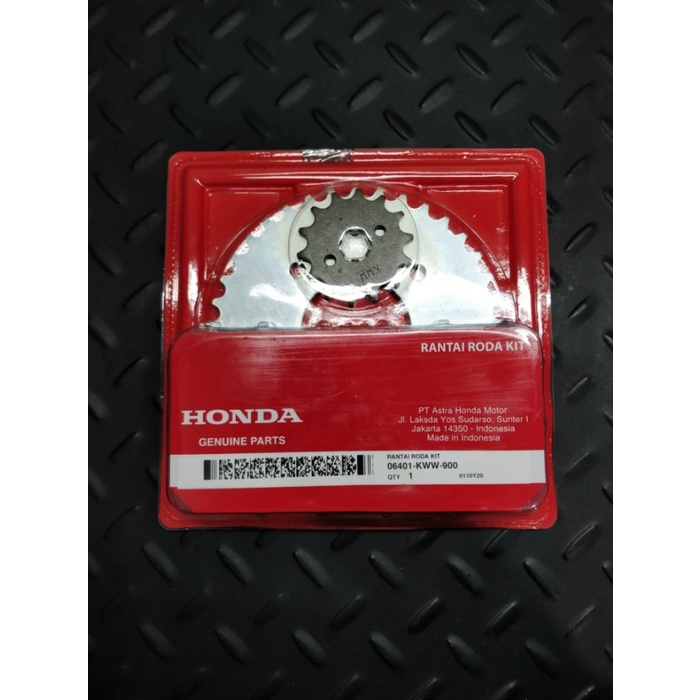 Wheel Chain Gear Set Drive Chain Kit Honda New Blade Revo 110 New ...