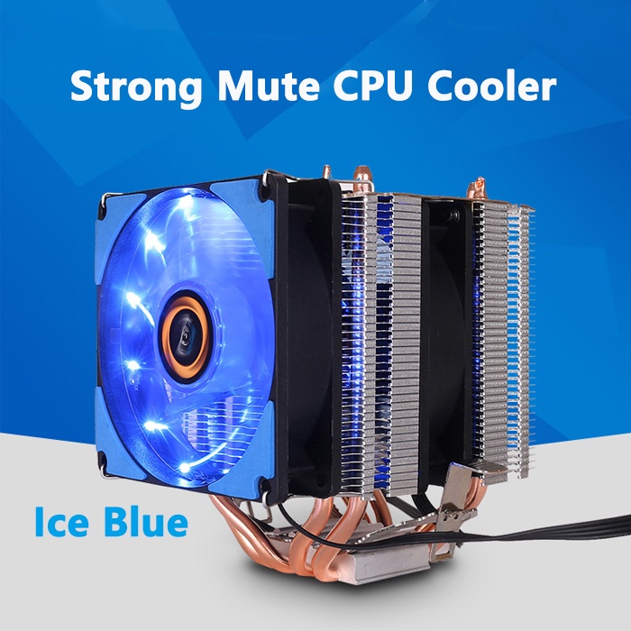 4 Heat Pipe 9CM Fan Air Tower Cooler CPU RGB 3Pin Lyczar Cooling Fans ...