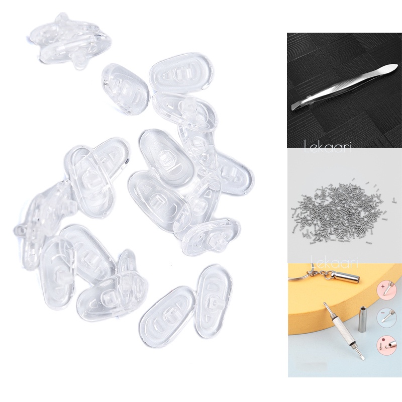 5Pairs/set Eyeglasses Nose Pad Silicone Non-slip Glasses Stopper ...