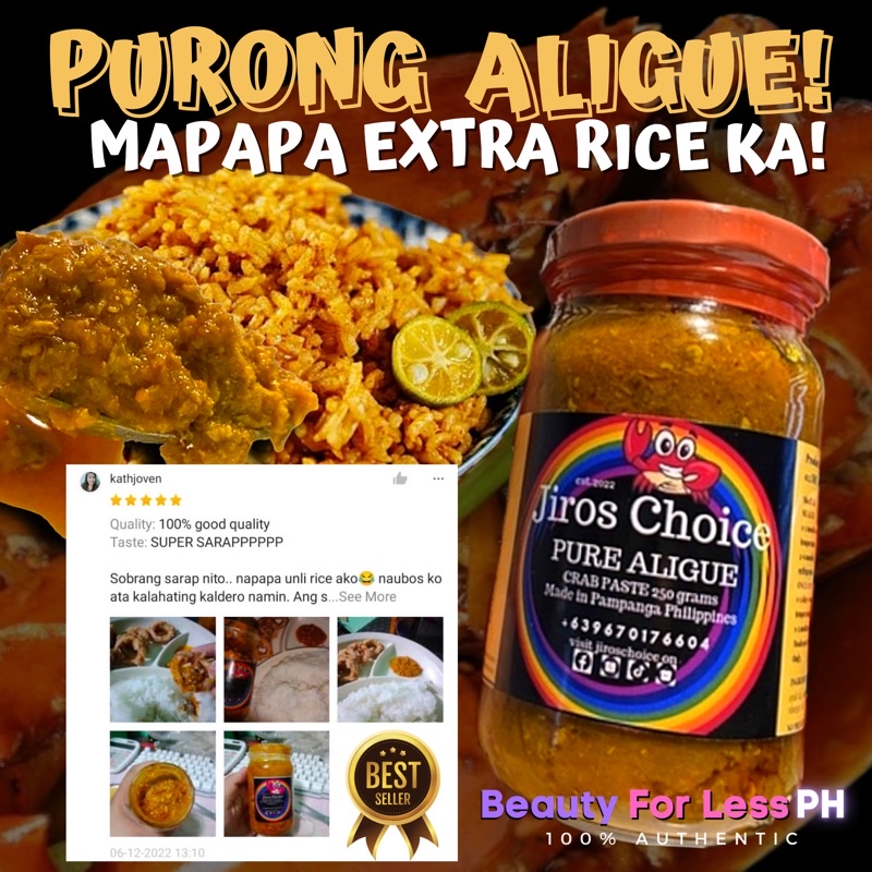 Kapampangan Taba Ng Talangka 100% Pure Special Crab Paste NoAdditives ...