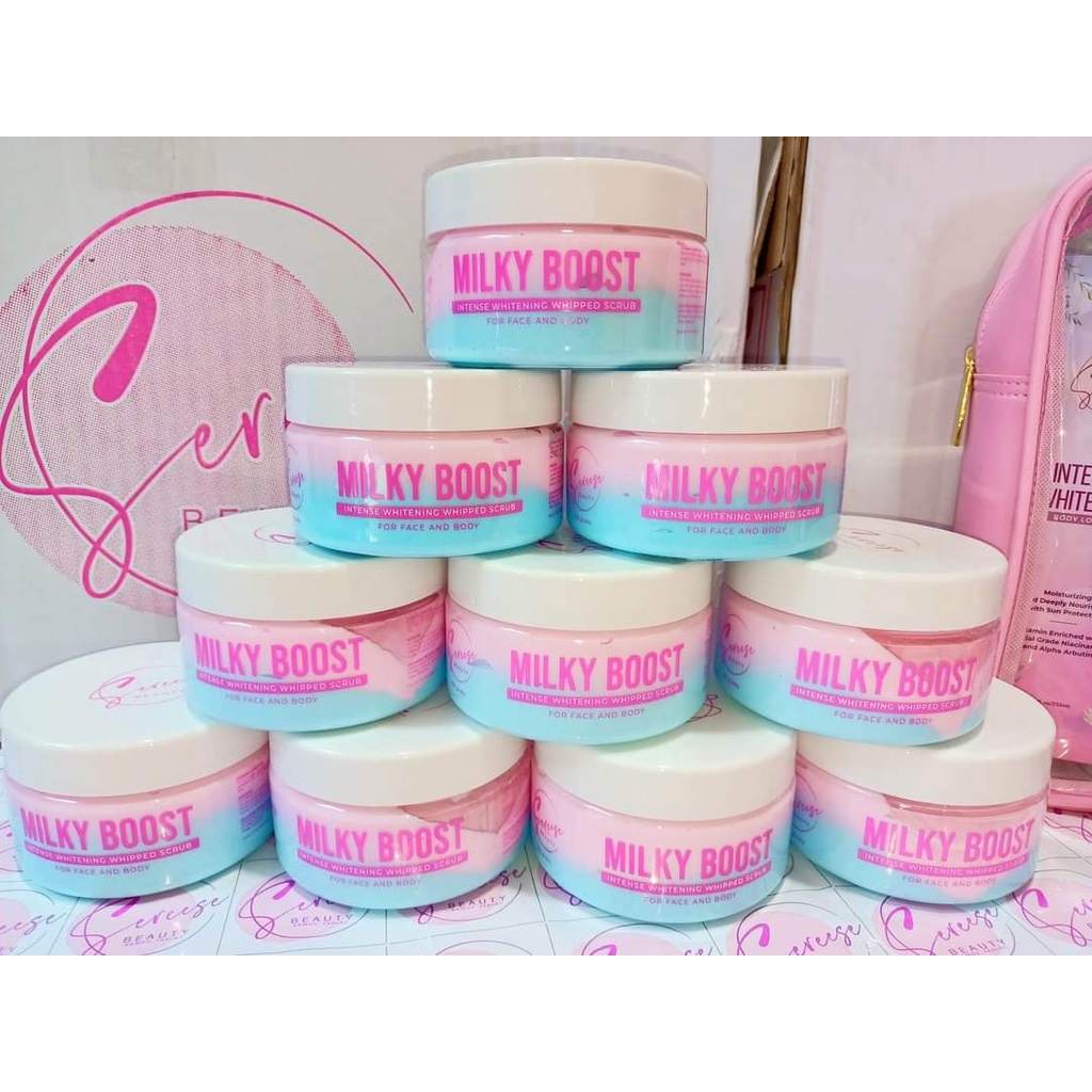 Sereese Beauty Milky Boost Intense Whitening whipped scrub 100% ...