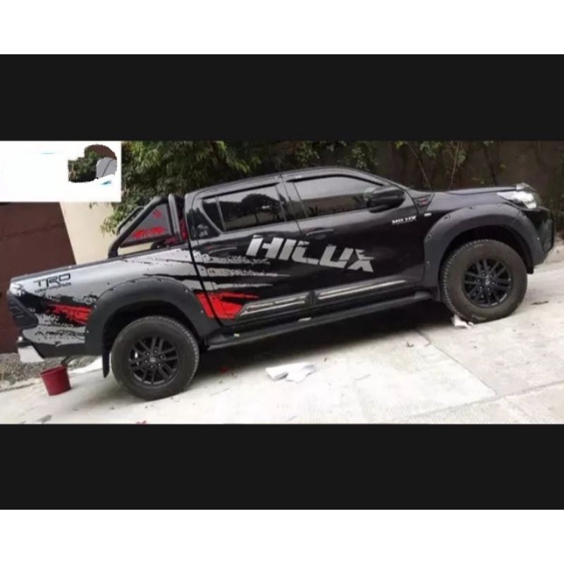 HILUX STRADA NAVARA CAR STICKERS CUSTOM STICKERS | Shopee Philippines