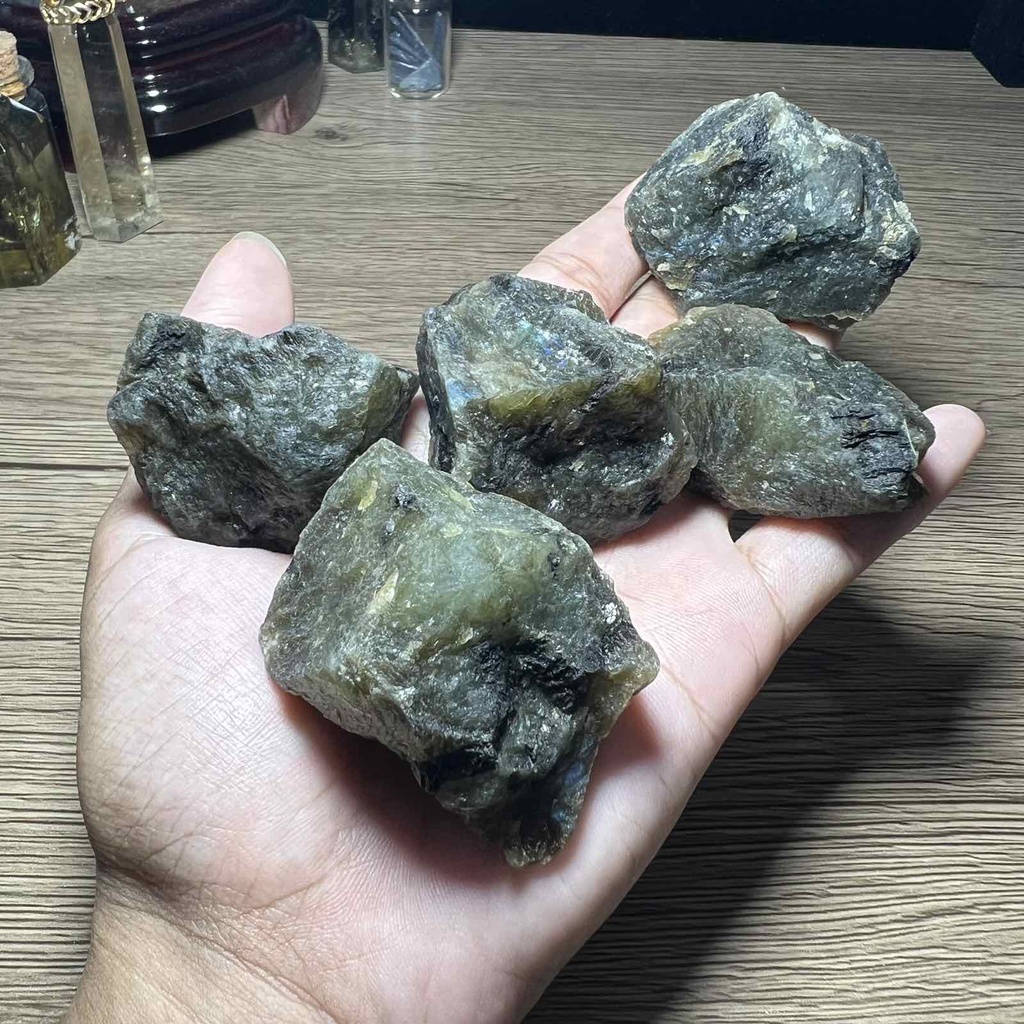 Natural Crystal Stone Raw Chunk Labradorite 1 pc Only | Shopee Philippines