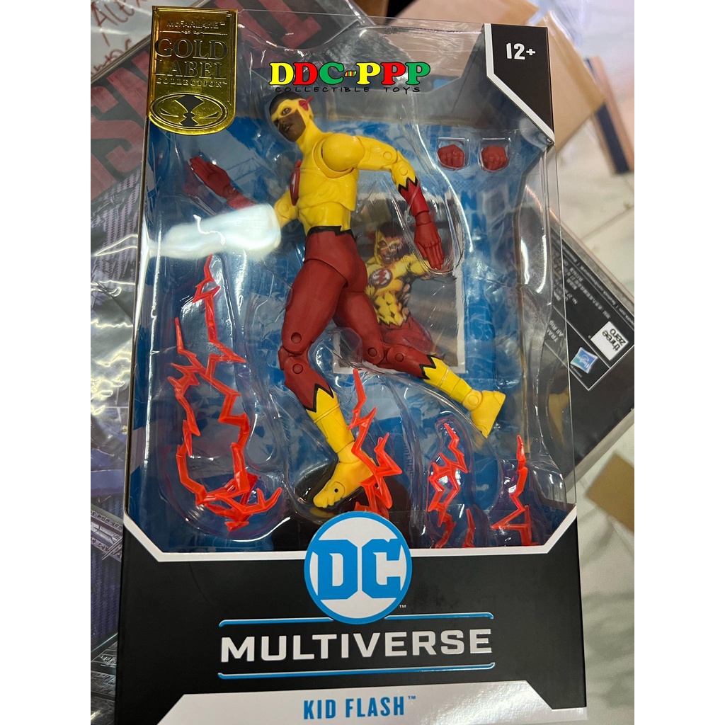 KID FLASH REBIRTH GOLD LABEL - McFarlane Toys DC Multiverse 7-Inch ...