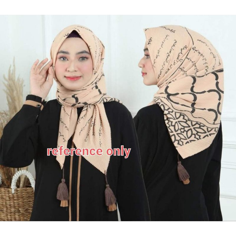 printed scarves triangle hijab | Shopee Philippines
