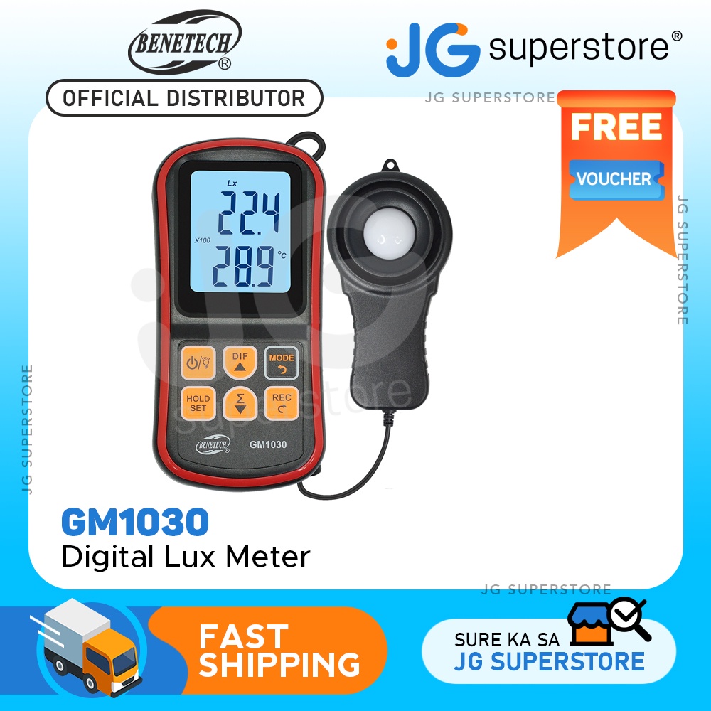 Benetech GM1030 Digital Light Meter Luxmeter Spectrometer Photometer 0 ...