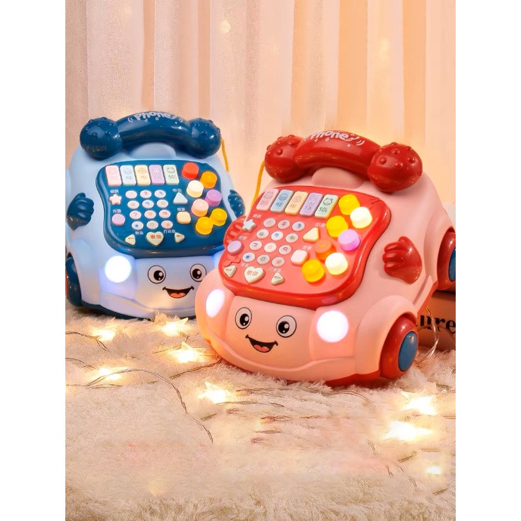 Educational Cute Car Telephone English Version For Children Toypalace ...