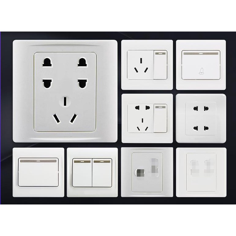 Shuta Wide Series Universal Switch Set (10A-250V)#STB model2 | Shopee ...