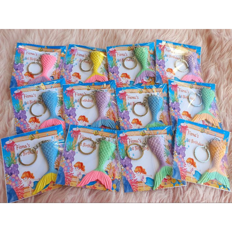 Mermaid Theme Keychain Souvenir | Shopee Philippines