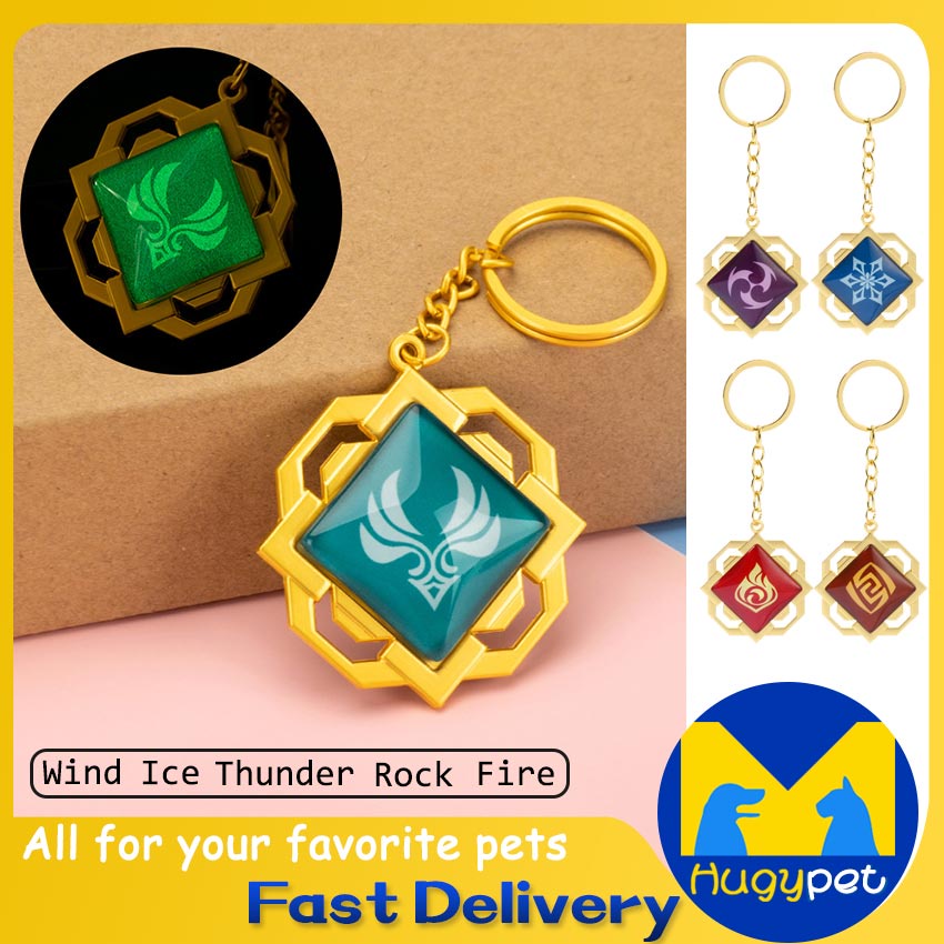Game Genshin Impact keychain Genshin impact eyes Of god keychains ...