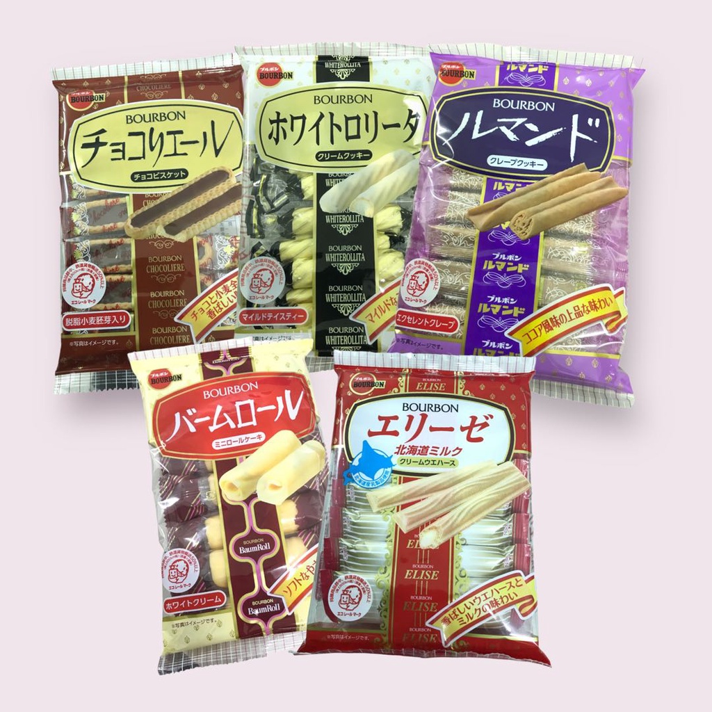 CMH Japan Bourbon Biscuit [whiterollita,chocolier,baum roll,elise ...