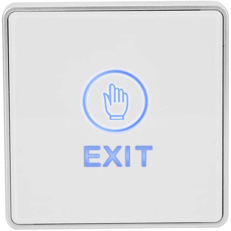 Touch Sensor Door Exit Release Button Switch with LED Light ,Home Security Unlock Switches ...
