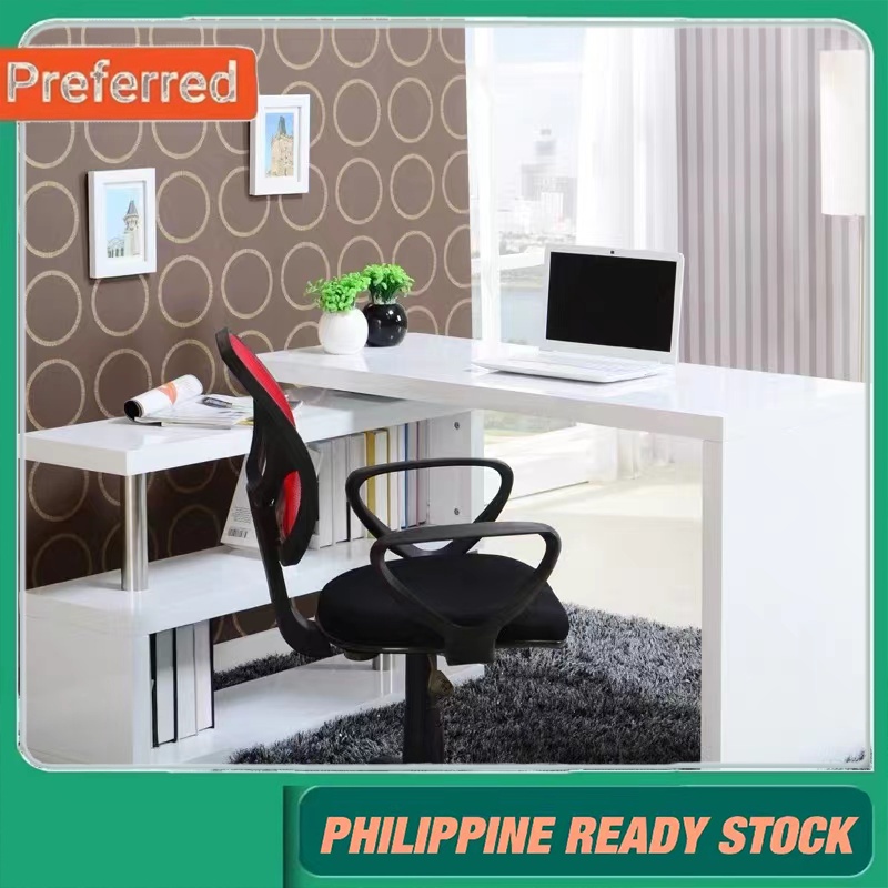 COD Rotating Computer Table Corner Desk Desktop Writing Corner PC Table ...