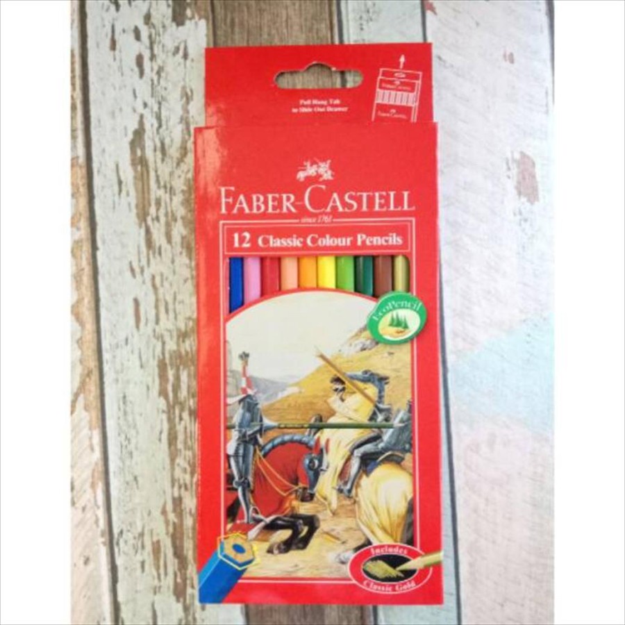 Faber Castell 12 Long Classic Color Pencil | Shopee Philippines