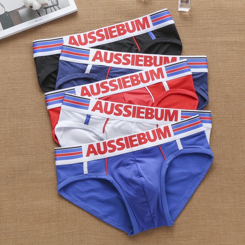 Aussie Bum Men Regular Air Cotton Briefs Man Brief Quality Basic ...