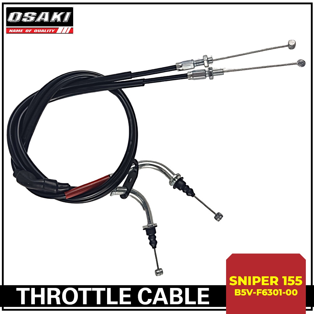 Osaki Yamaha Sniper 155 Osaki Motorcycle Throttle Cable | Shopee ...