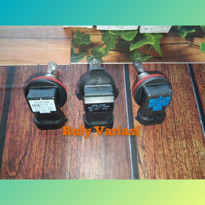 Osram Halogen Light Bulb All Variants H16 H11 HIR2 Osram | Shopee ...