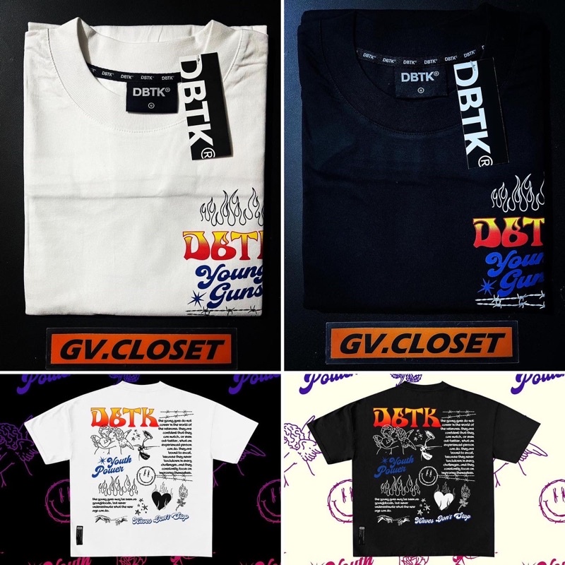 (On-hand) DBTK “Youth Power” oversized fit w/Free Sticker | Shopee ...