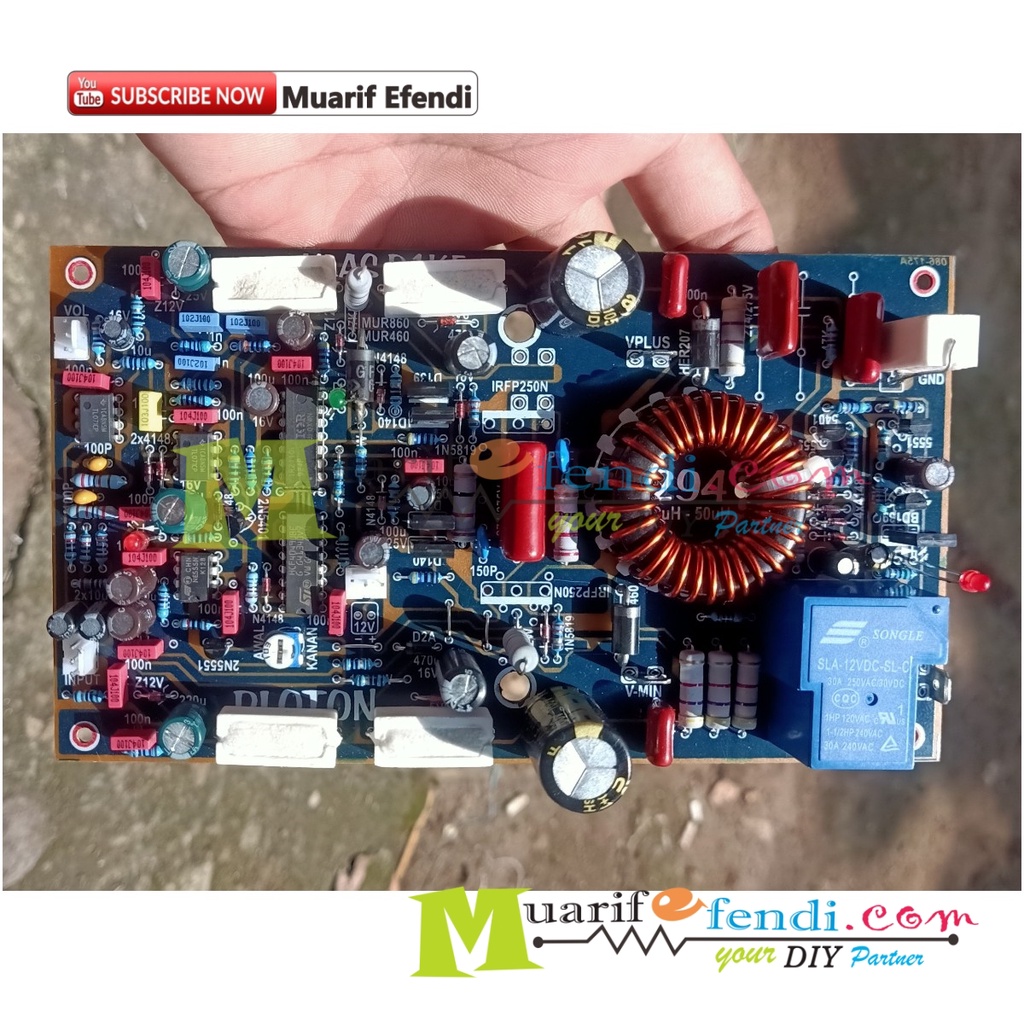 Power Amplifier KIT Class D D1K5 V1 PLOTON 294M | Shopee Philippines