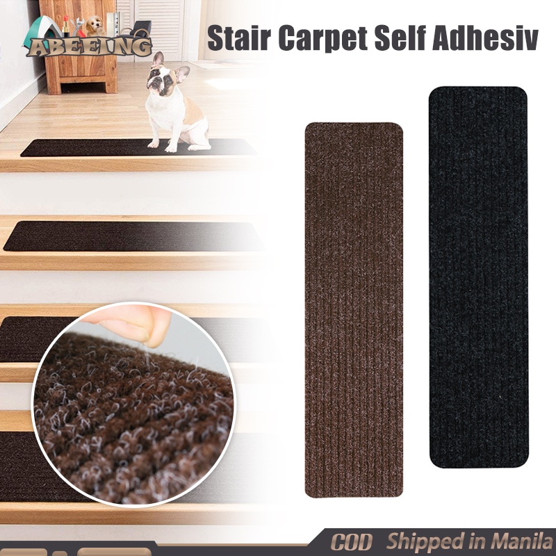 20*76cm Stair Carpet Self Adhesiv Non-Slip Indoor Stair Runner Rugs ...