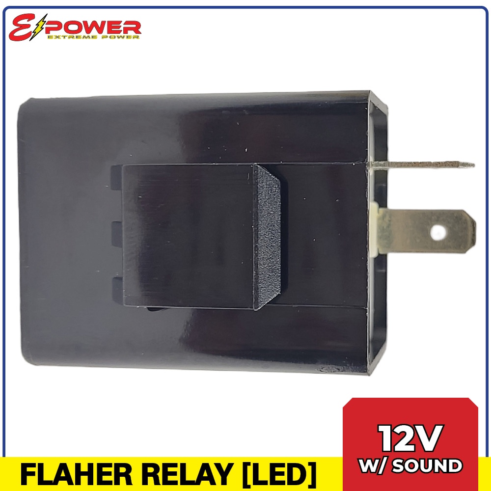 E-Power 12V for LED Motorcycle Flasher Relay w/ Sound | Shopee Philippines