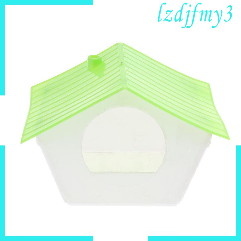 Bird Nest Cage House Hatching Breeding Cave in 2 Size for Parrot ...