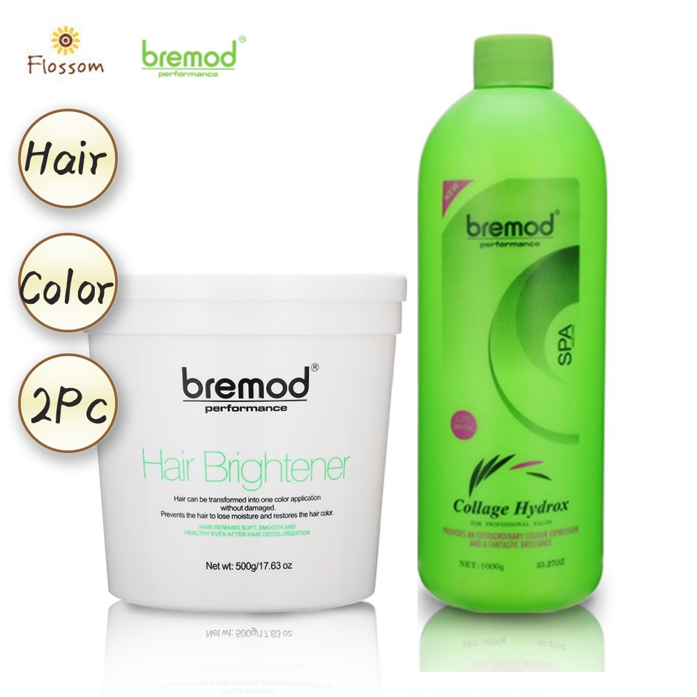 Bremod White Brightener Bleaching Powder Set（Bleaching Powder 500g And ...