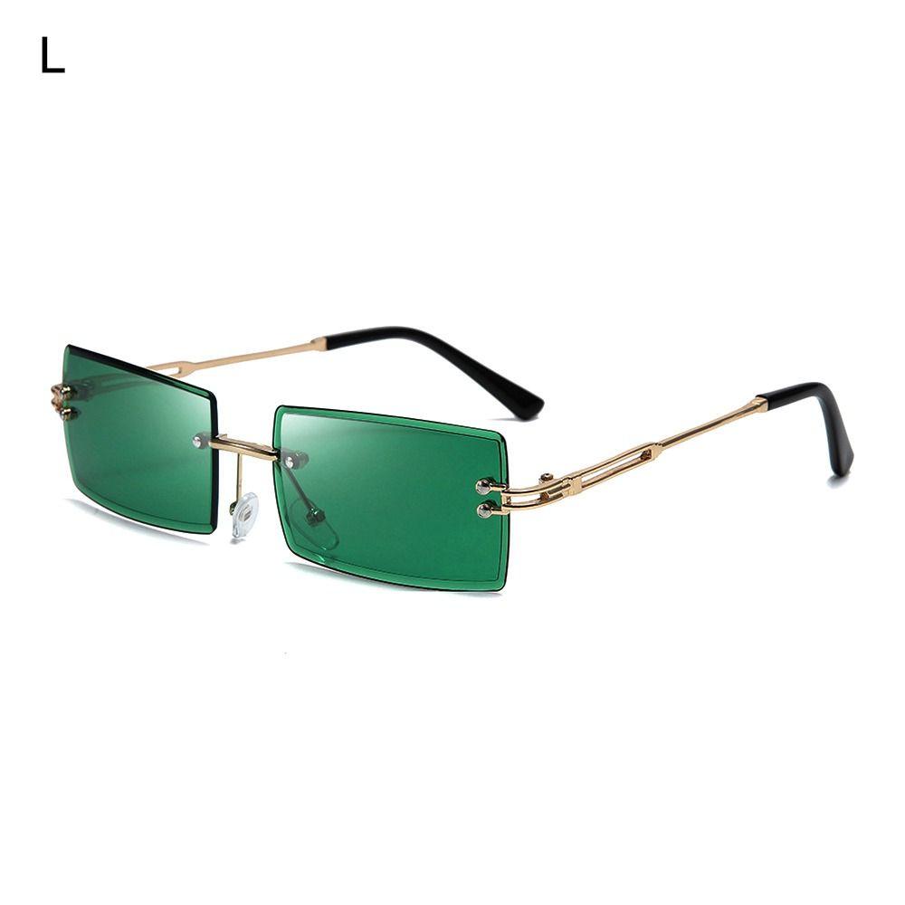 MOILYPH Irish Shamrock Sunglasses St. Patrick's Day Accessories Rimless ...