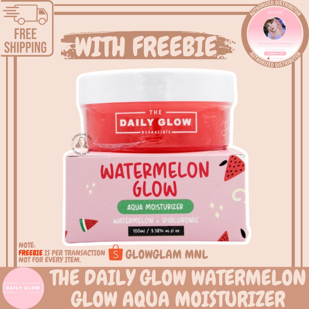 (WITH FREEBIES) Watermelon Glow Aqua Moisturizer | Watermelon ...