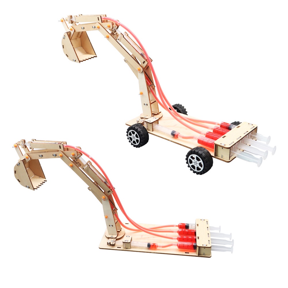 Hydraulic Excavator DIY Student Technology Small Production Science and ...