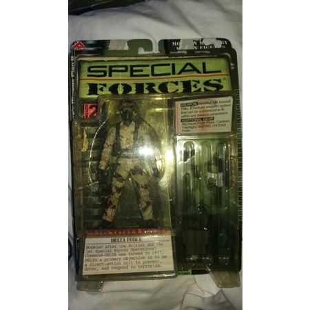 1:12 Scale Special Forces Delta Force, GI Joe Classified size, Army ...
