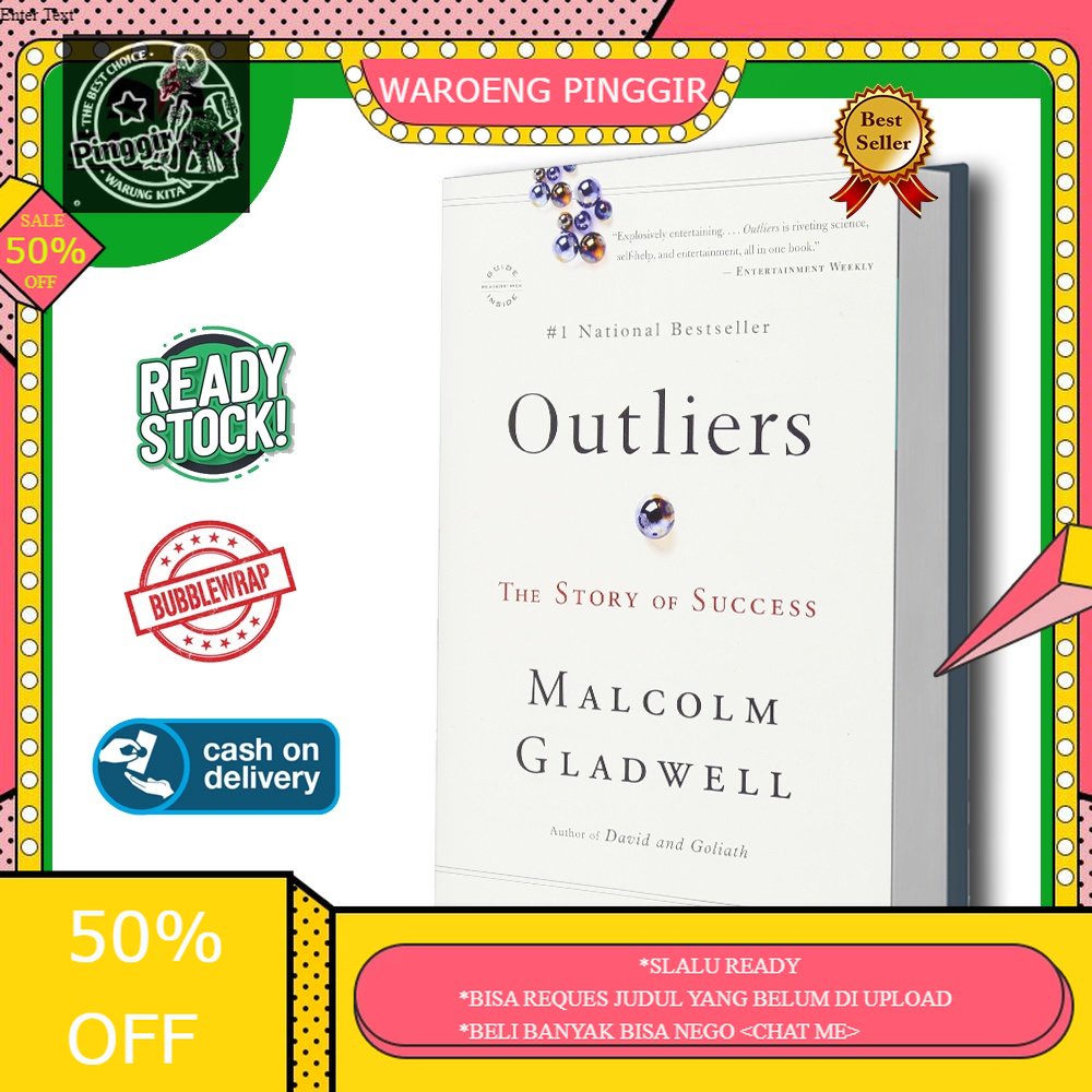 Outliers book by Malcolm Gladwell | Shopee Philippines