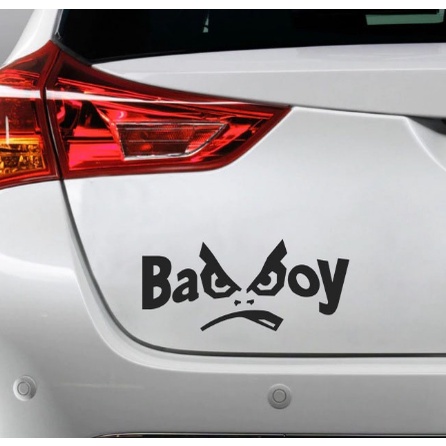 Bad Boy Weatherproof Vinyl Cut Out Sticker 8 Inches | Shopee Philippines