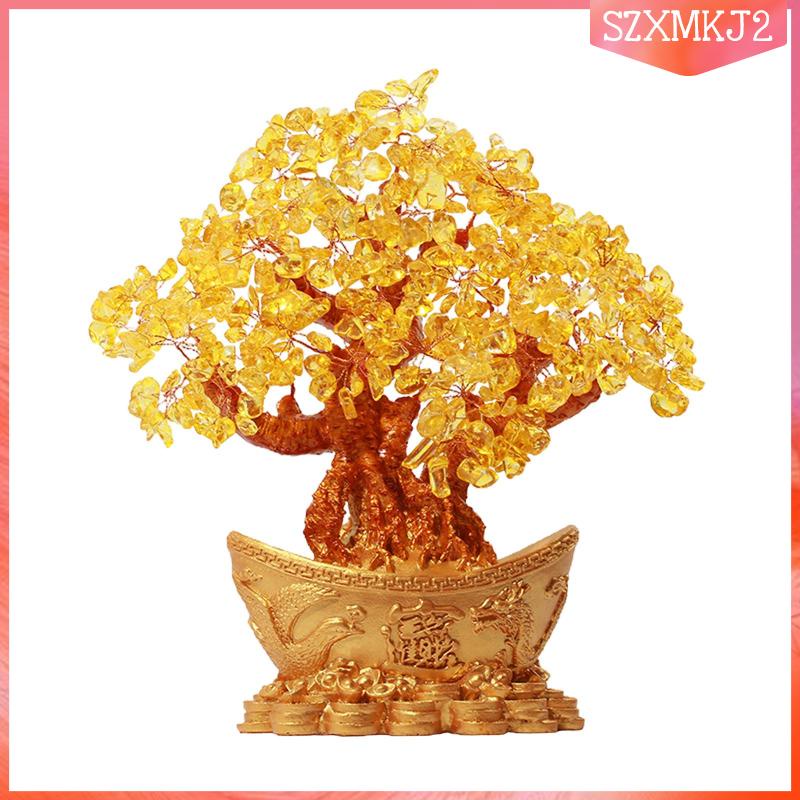 [szxmkj2] chinese money tree crystal bonsai tree decor Small | Shopee ...