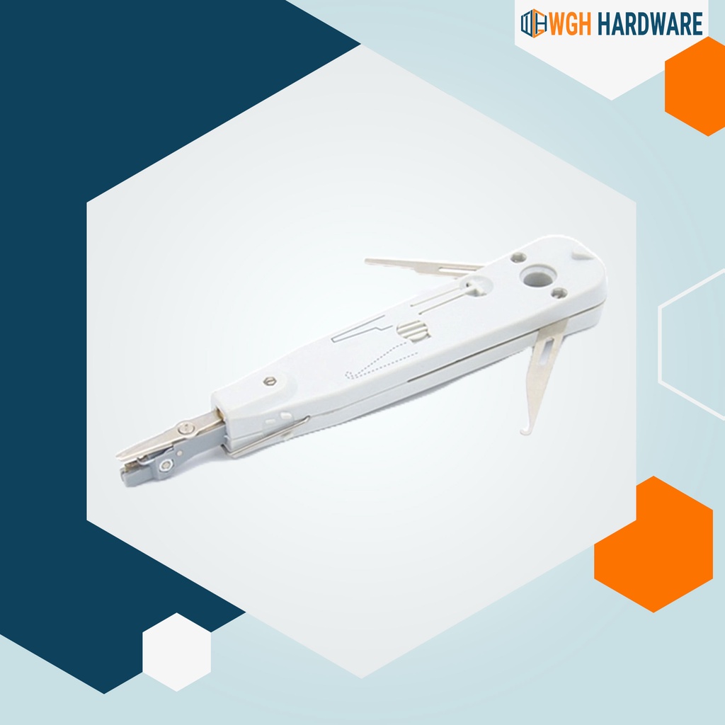 WGH Punch Down Tool SK-3141 Telecom Impact Tool Network Cable Wire Cut ...