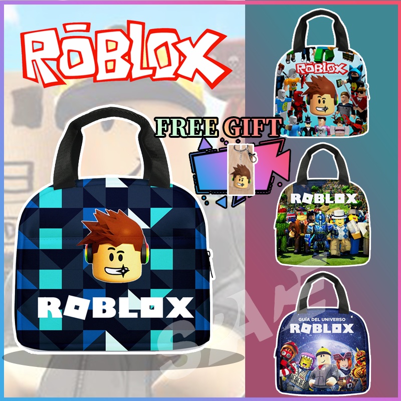[Ready Stock] Roblox Lunch Bag for Kids School Bag Students Lunch Box ...