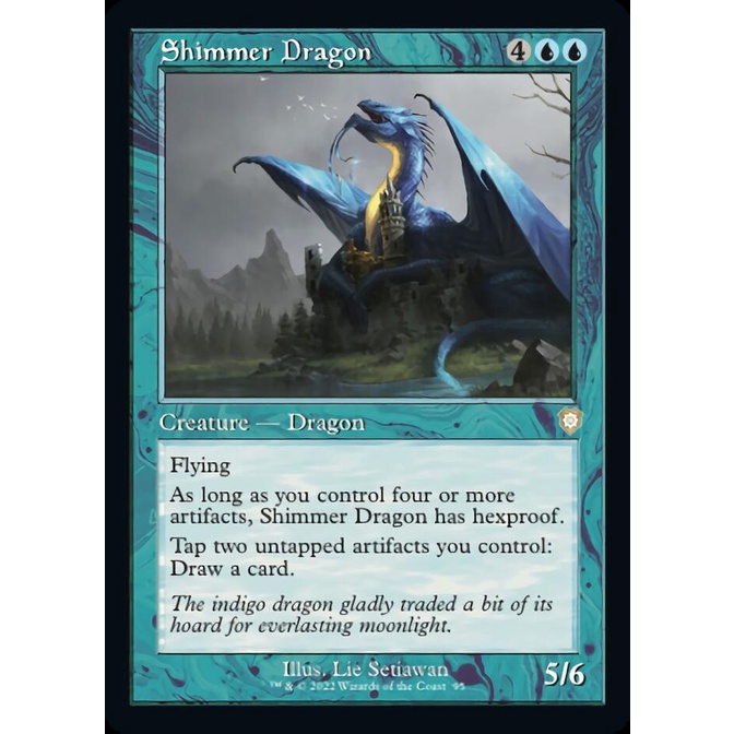 Magic the Gathering | Shimmer Dragon | Shopee Philippines